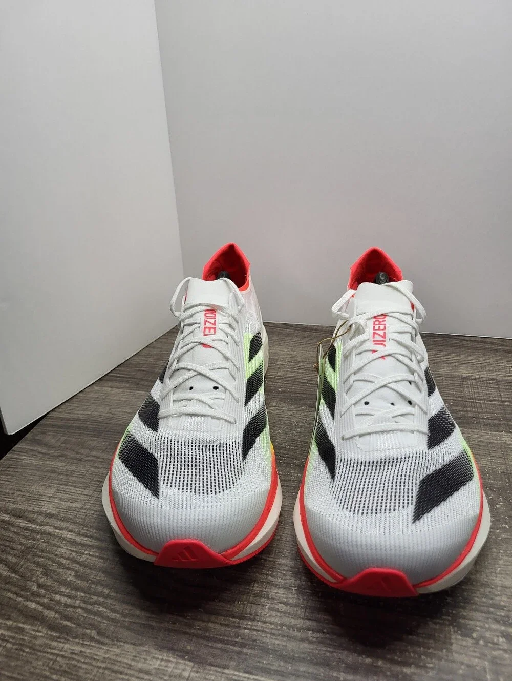 adidas | Shoes | Adidas Adizero Takumi Sen White Black Lucid Red Ih5712 ...